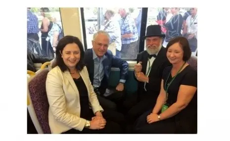 Redcliffe Peninsula Line opens in Brisbane