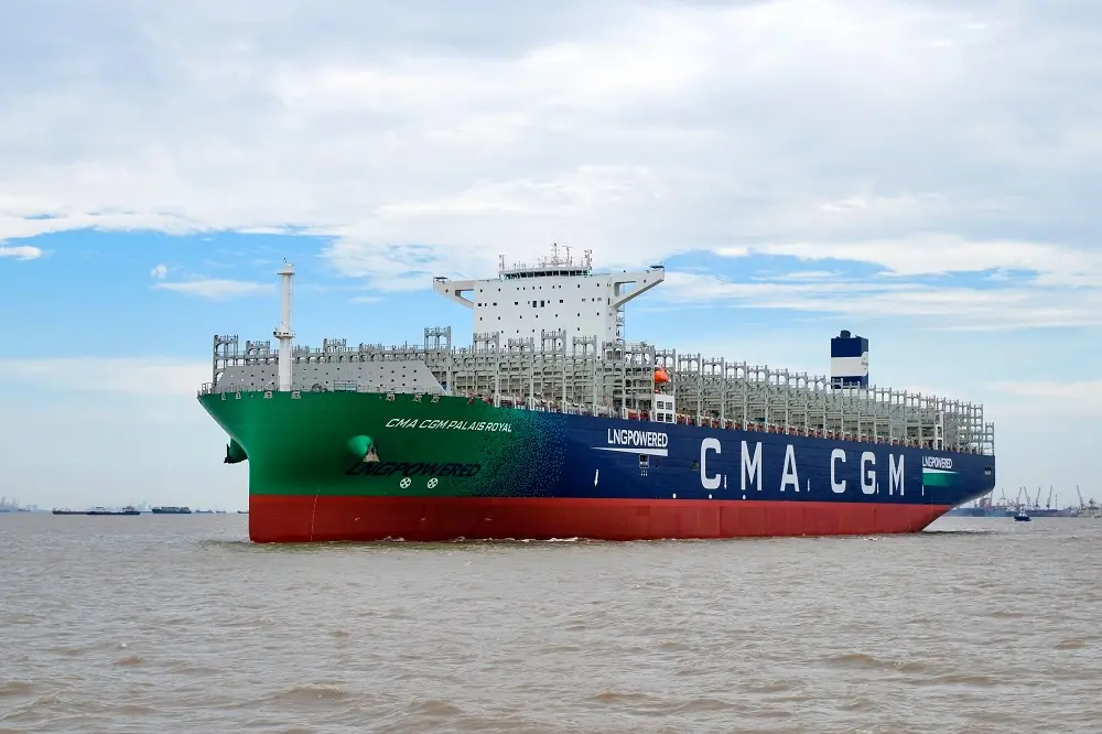 Bureau Veritas Classes its First Methanol Fual-Fuel Container Ship